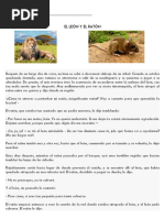 Teatro El León y El Ratón PDF | PDF | León | Ocio