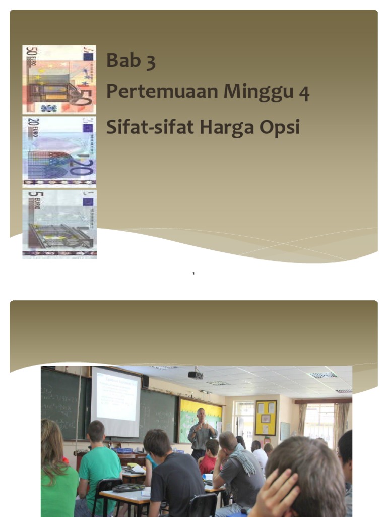 Harga Minimum Opsi Put | PDF