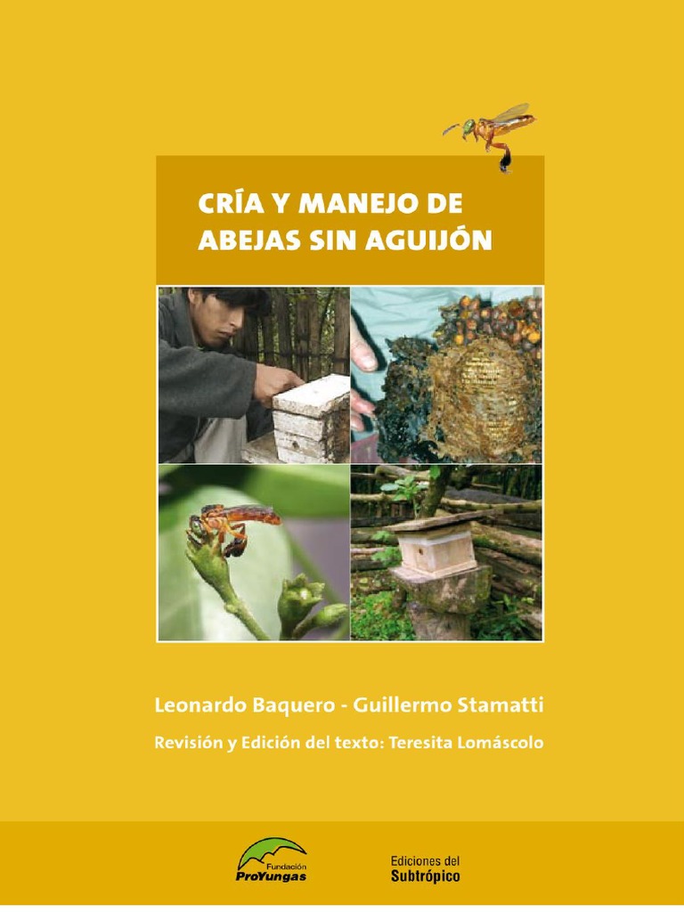 Cria y Manejo de Abejas Sin Aguijon | PDF | Zoología Cria y Manejo de Abejas Sin Aguijon | PDF | Zoología