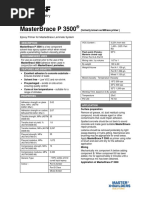 Technical Data Sheet Masterbrace 2200 | PDF | Concrete | Epoxy