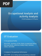 Activity Gradation and Adaptation | PDF | Occupational Therapy | Nature