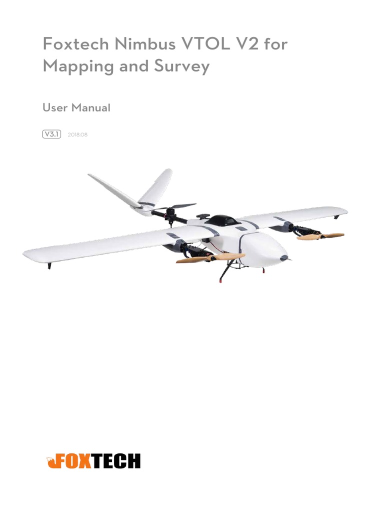 Manual NIMBUS VTOL | PDF | Flight Control Surfaces | Takeoff
