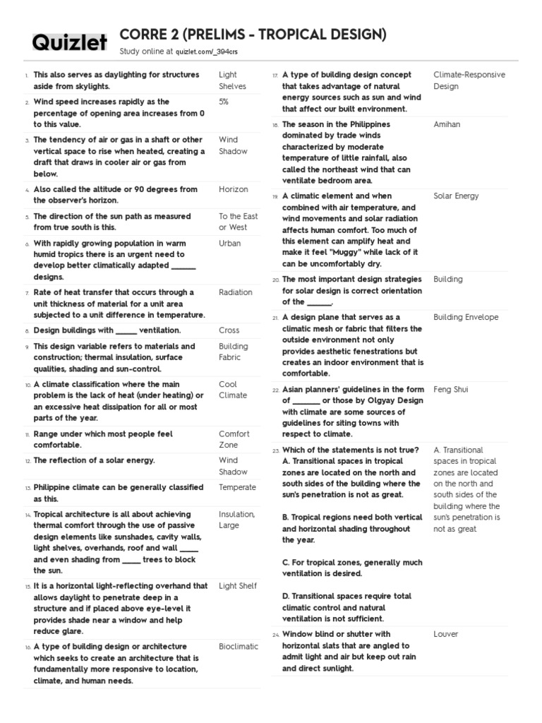 Tropical Design | PDF | Humidity | Atmosphere Of Earth