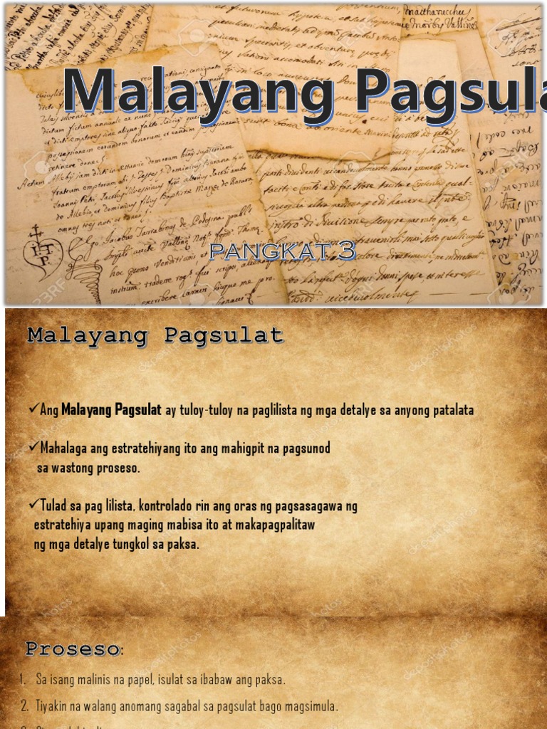 Malayang Pagsulat | PDF