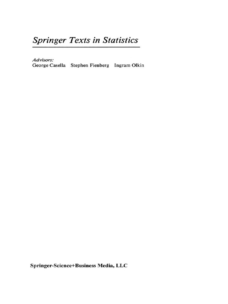 (Springer Texts in Statistics) Yuan Shih Chow, Henry Teicher (Auth ...