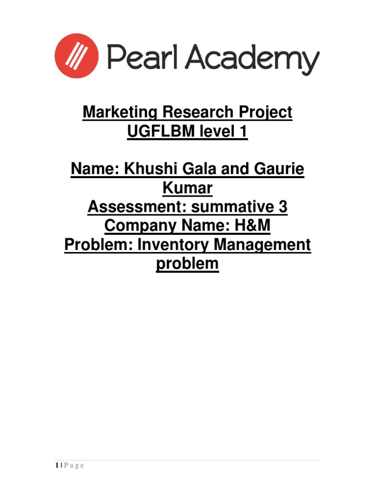 Marketing Research Final | PDF | Retail | Brand