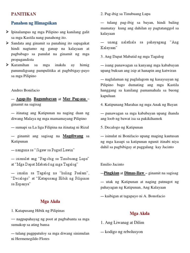 PANITIKAN | PDF