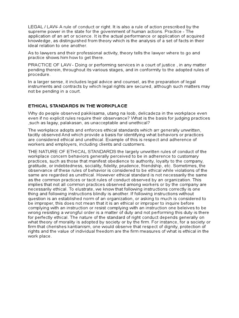 Ethical Standards | PDF | Lawyer | Stereotypes