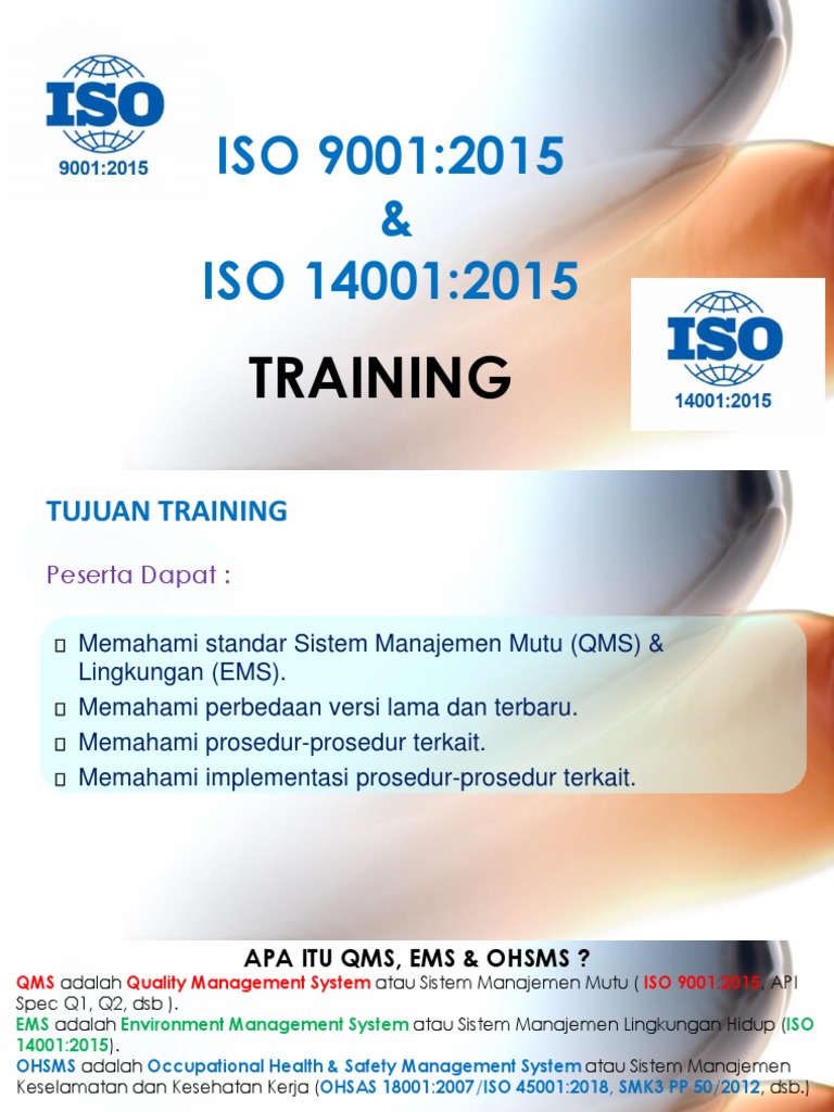ISO 9001 & ISO 14001 - Aug 18 PDF | PDF | Bisnis | Teknologi & Rekayasa