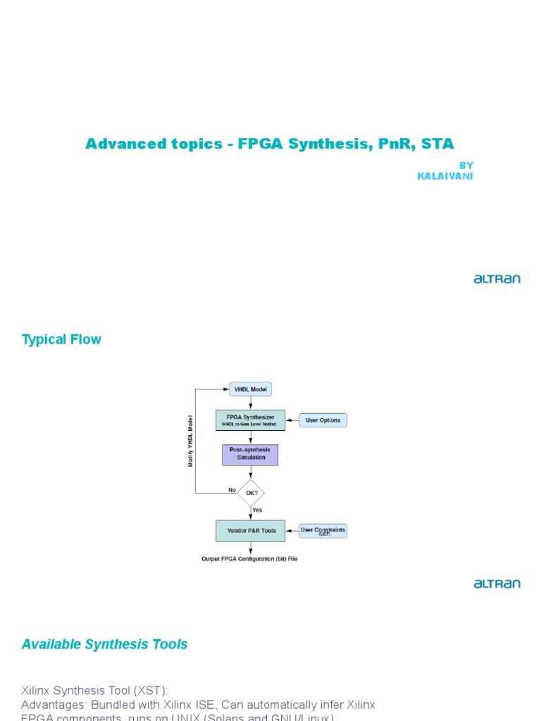 FPGA | PDF | Field Programmable Gate Array | Electronic Design