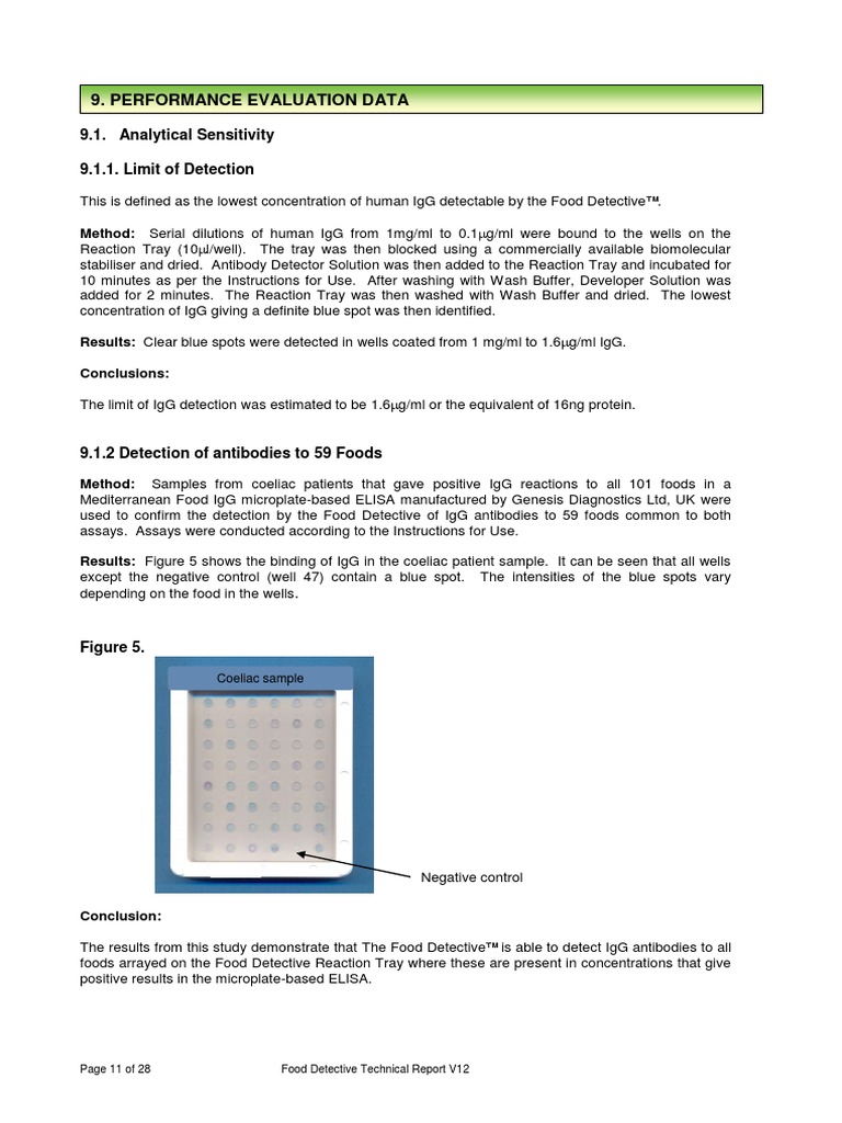 Performance Evaluation Data Pdf Foods Food And Drink