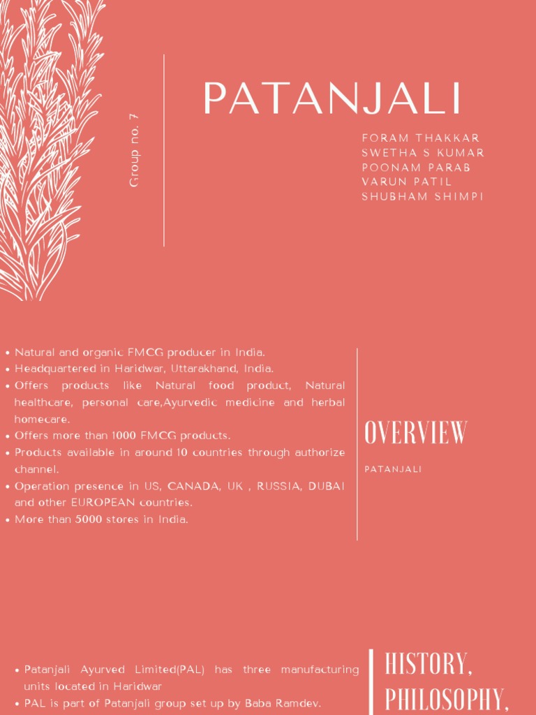 Patanjali: Foram Thakkar Swetha S Kumar Poonam Parab Varun Patil ...