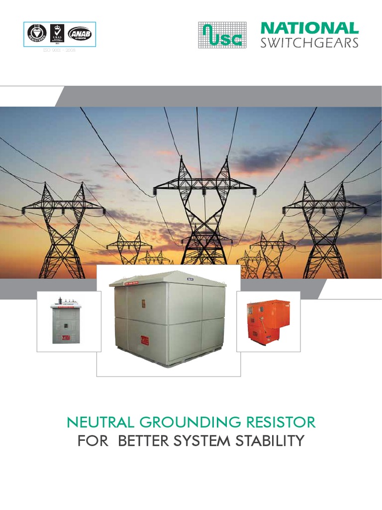 Neutral Grounding Resistor Overview | PDF | Resistor | Electrical ...