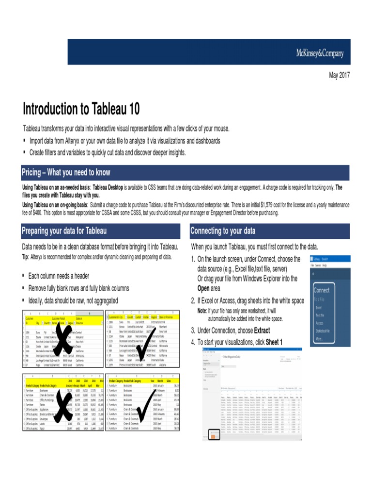 Introduction To Tableau 10: Pricing - What You Need To Know | PDF ...