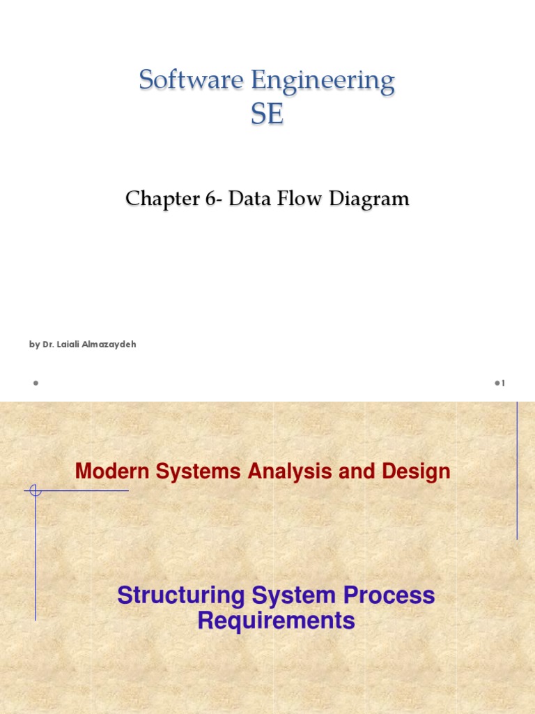 Software Engineering: Chapter 6-Data Flow Diagram | PDF | Information ...