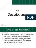 Job Description Acknowledgement | PDF