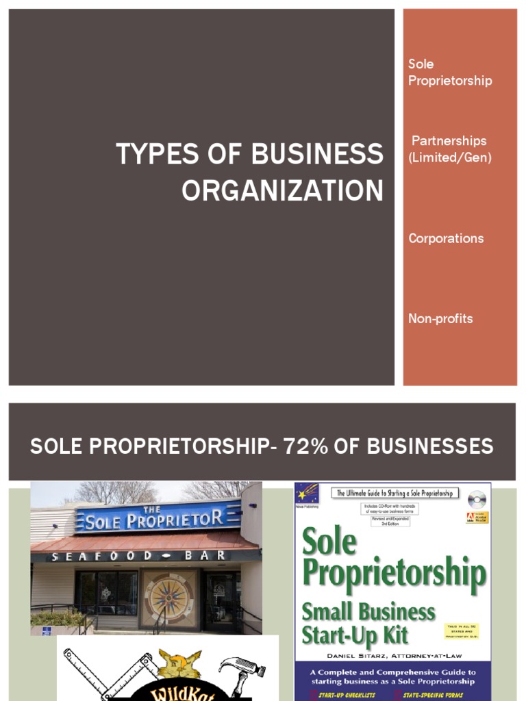Types of Business Organization | PDF | Stocks | Corporations