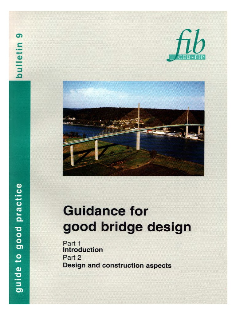 Guidance For Good Bridge Design PDF | PDF