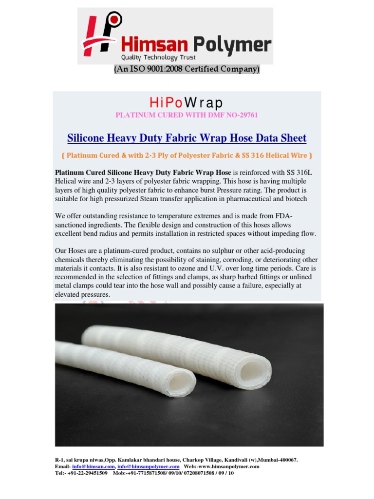 HiPoWrap Data | PDF | Sterilization (Microbiology) | Building Engineering