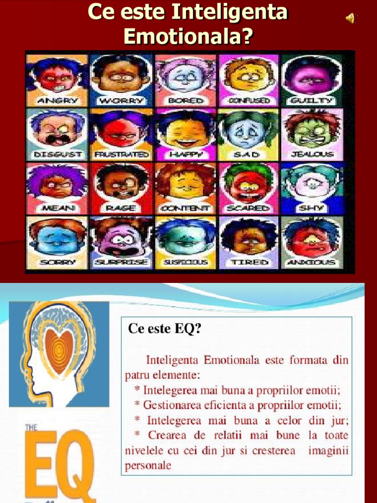 Inteligenta Emotionala | PDF