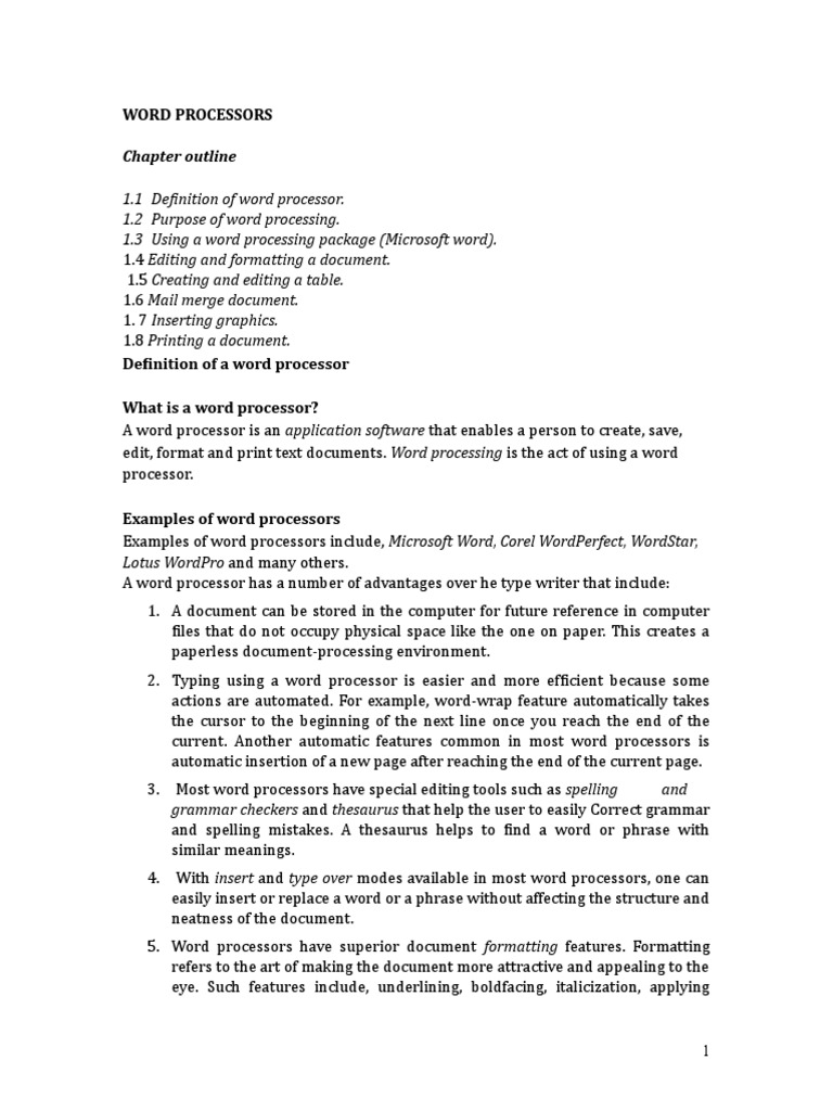 Form Two Notes 981313772 | PDF | Word Processor | Microsoft Word