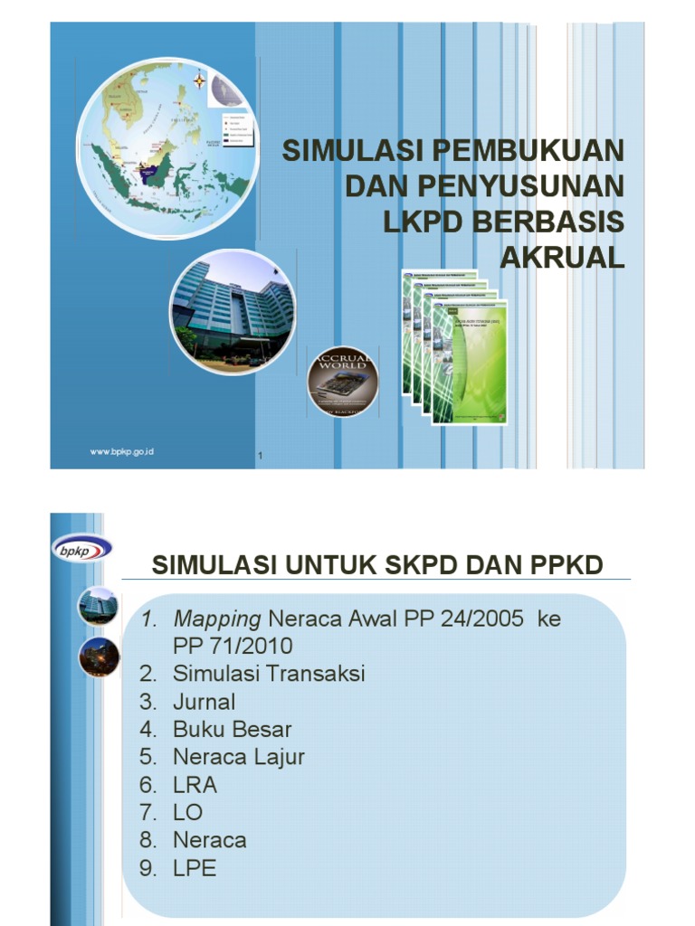 Simulasi Pembukuan Dan Penyusunan LKPD Berbasis Akrual | PDF