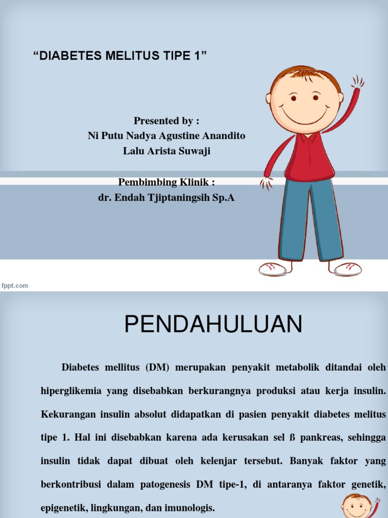 Patofisiologi dan Penanganan DM Tipe 1 | PDF | Sains & Matematika