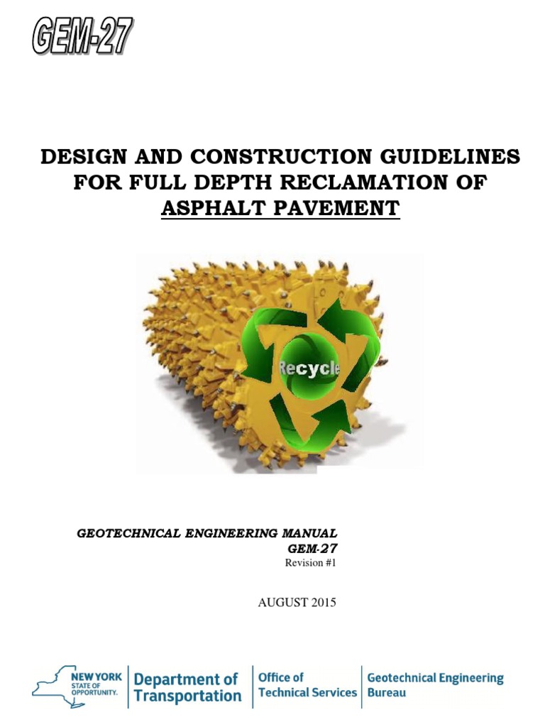 Design and Construction For Asphalt Pavement PDF | PDF | Road Surface ...
