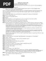 Seven Sundays (Script of Cutted Scenes) | PDF