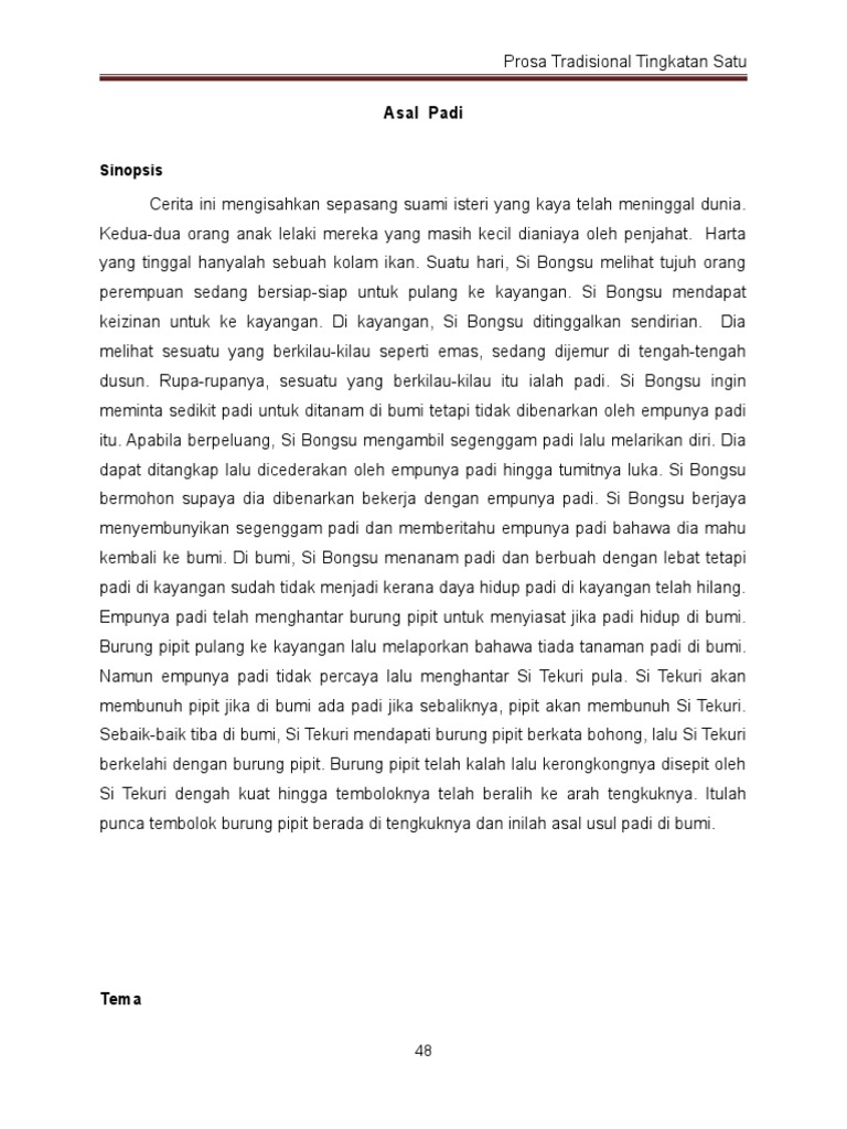Asal Padi | PDF