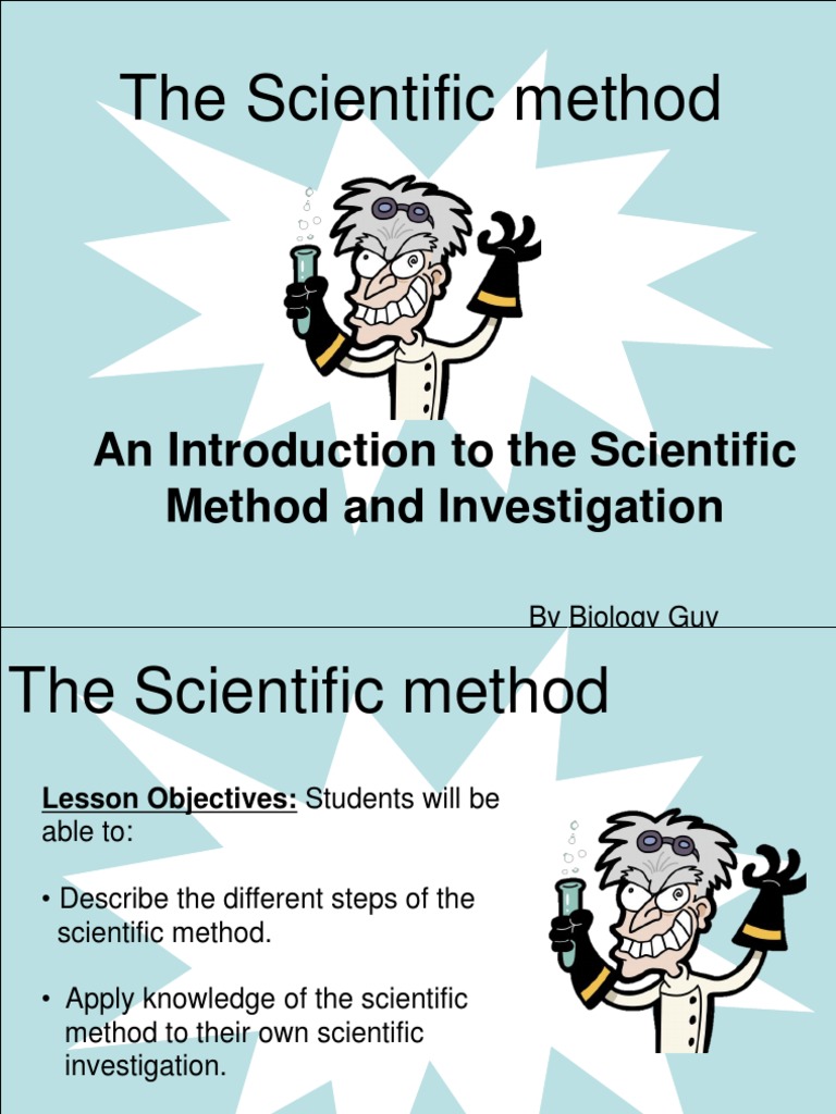 Scientific Method Presentation | PDF | Scientific Method | Experiment