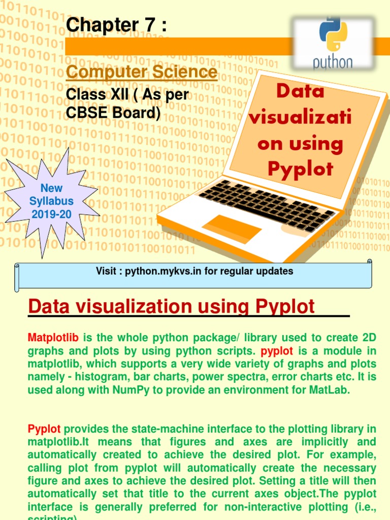 Data Visualization Using Pyplot | Download Free PDF | Pie Chart | Chart