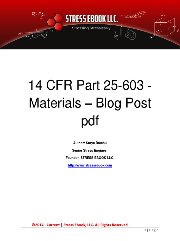 Stress Book | PDF | Specification (Technical Standard) | Fatigue (Material)