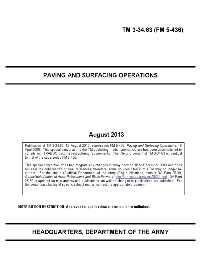 Paving and Surfacing Operations | PDF | Asphalt | Road Surface