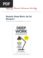Centrate Deep Work PDF | PDF | Crecimiento personal y profesional | Negocios