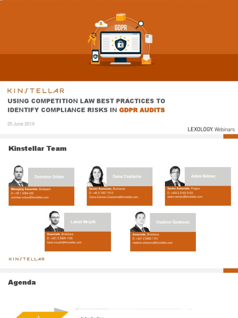 Using Competition Law Best Practices To Identify Compliance Risks in ...