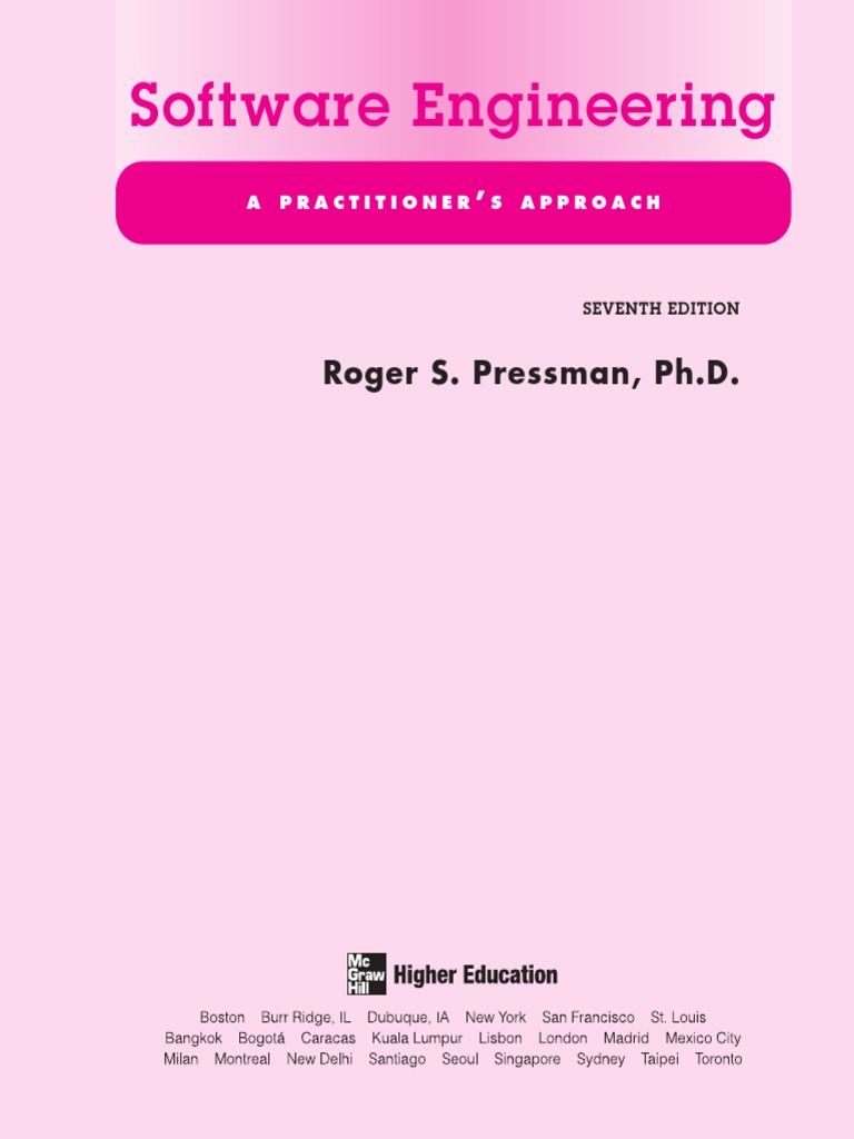 Software Engineering: Roger S. Pressman, PH.D | Download Free PDF | Reuse | Software Development