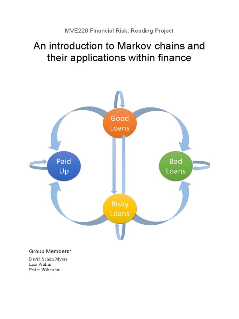IntroMarkovChainsandApplications PDF | PDF | Markov Chain | Stochastic Process