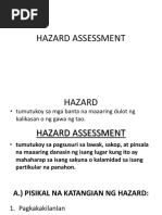 Risk and Hazzard Tagalog | PDF