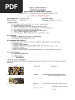 SEMI - DETAILED LESSON PLAN Grade 5 English | PDF | Lesson Plan | Cognition