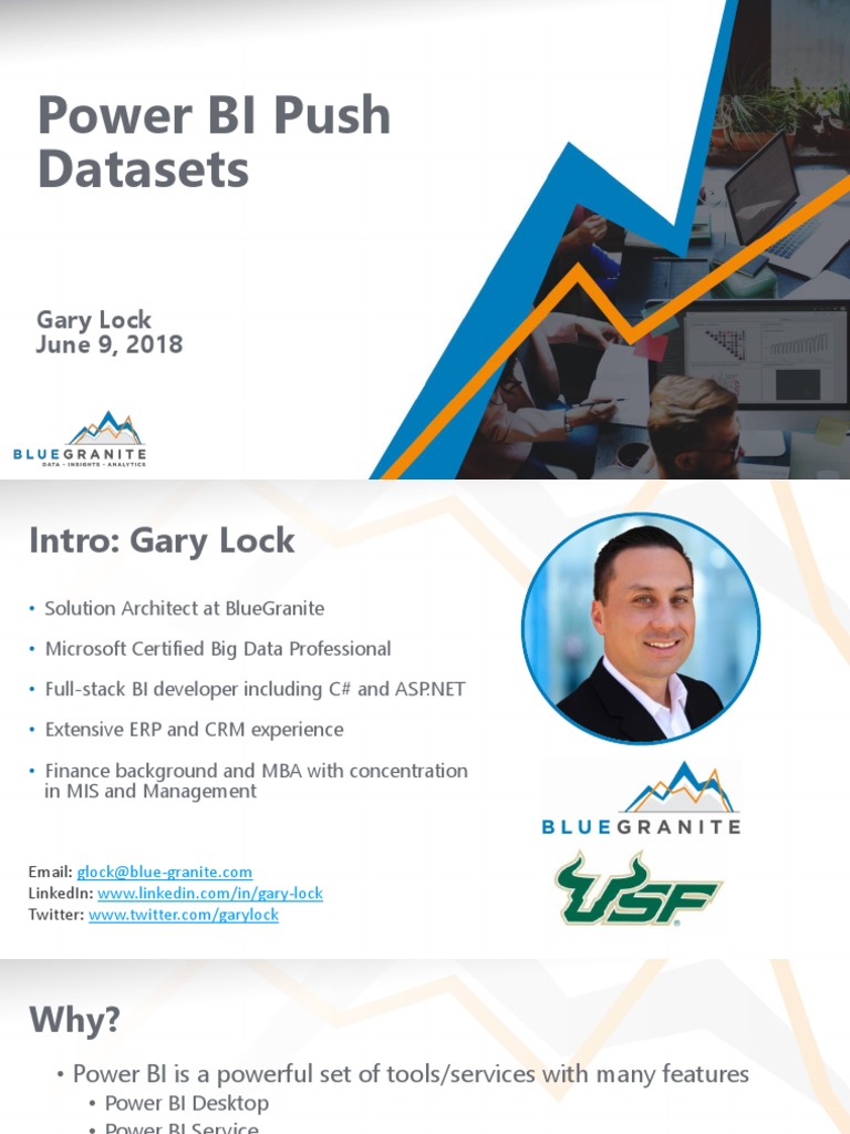 Power BI Push Datasets | PDF | Data Set | Computing