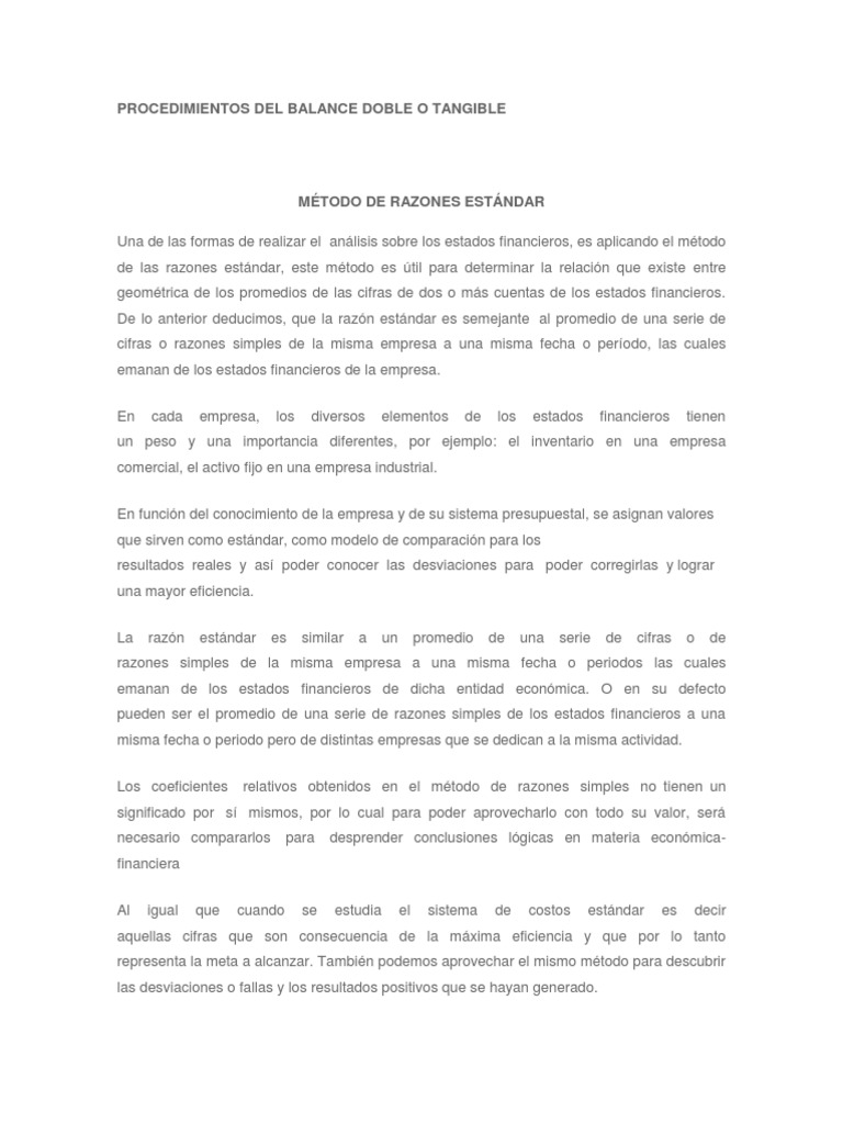 Método de Razones Estándar | PDF | Razón | Enseñanza de matemática