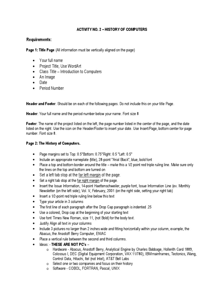 Computer | PDF | Typefaces | Classes Of Computers