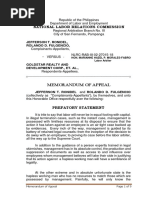 2011 NLRC Procedure (As Amended) Flowchart | PDF | Complaint | Certiorari