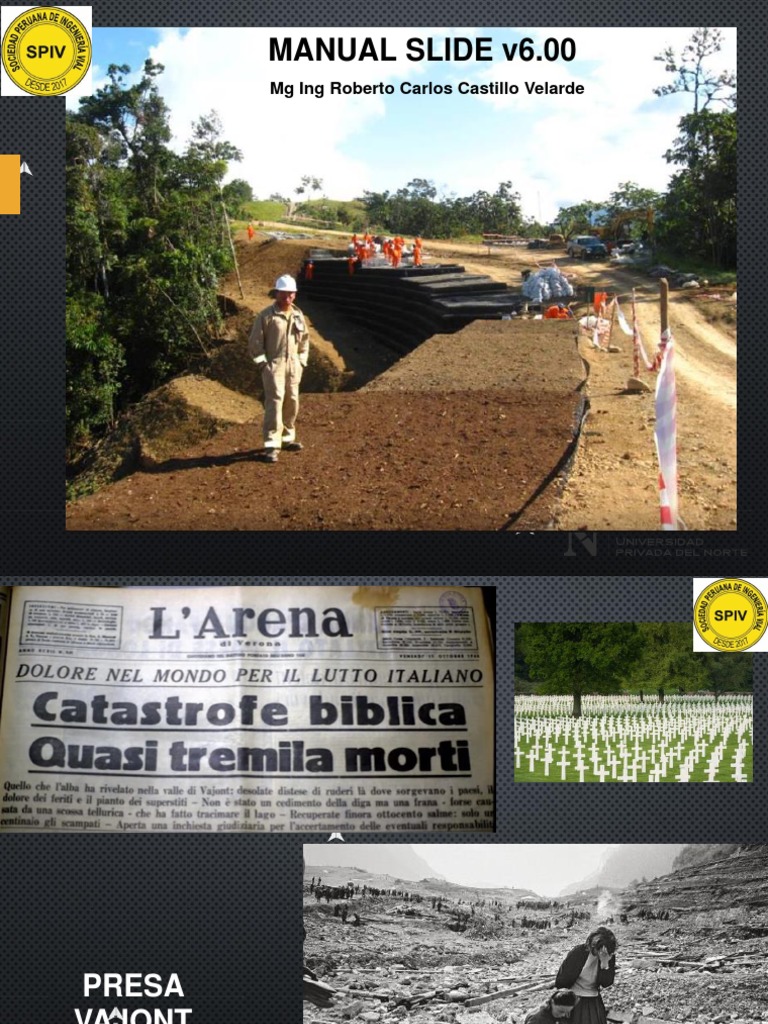 Manual Slide V6.00: MG Ing Roberto Carlos Castillo Velarde | PDF