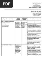 Science Grade-8 Unpacked-MELCs | PDF | Matter | Chemical Elements