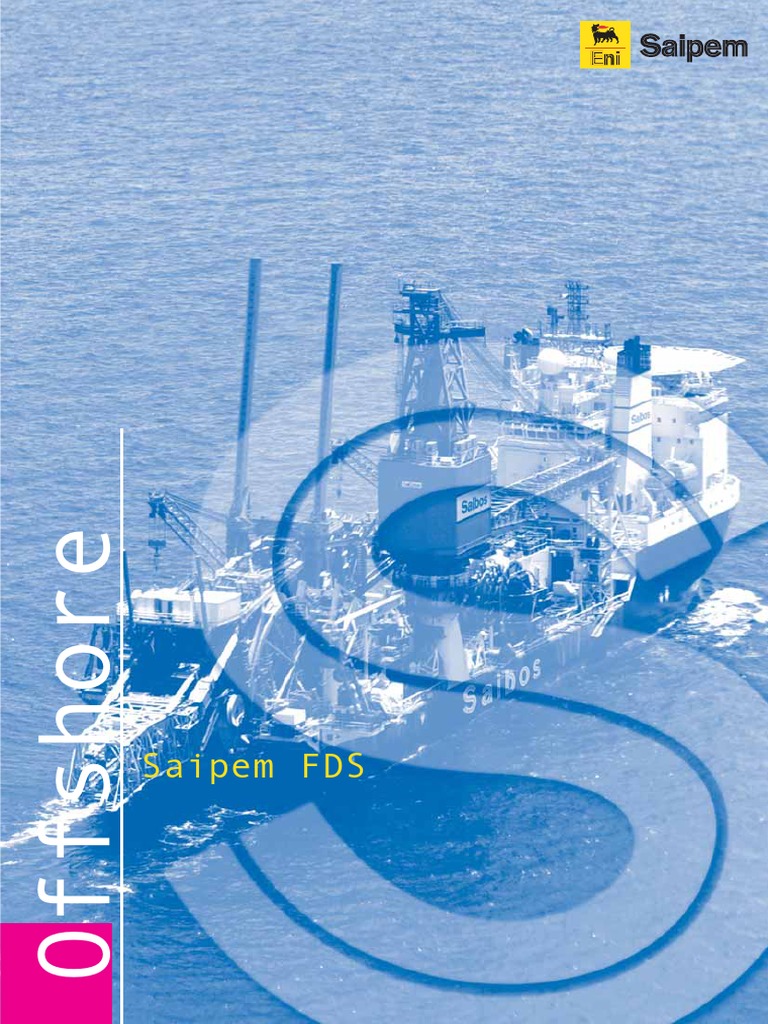 Saipem - Fds | PDF | Crane (Machine) | Ships