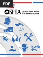OSHA 30 Construction Exam Guide | PDF | Occupational Safety And Health ...
