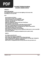 OSH Study Notes | PDF | Occupational Safety And Health | Safety