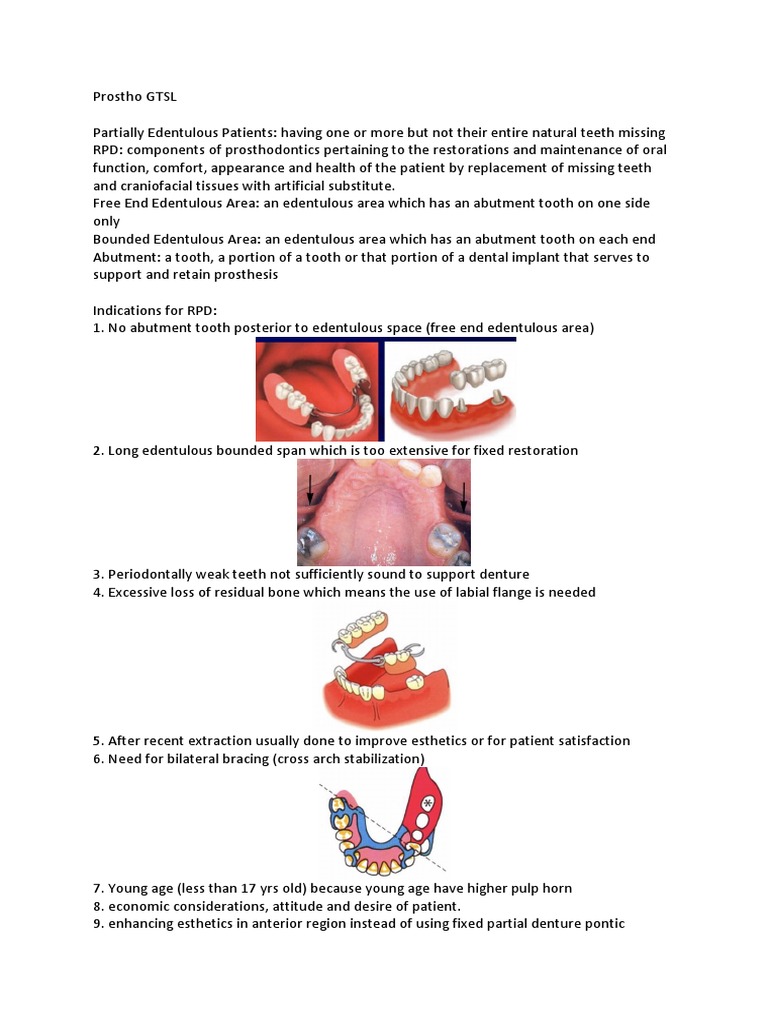 Prostho GTSL | PDF | Dentures | Dentistry Branches